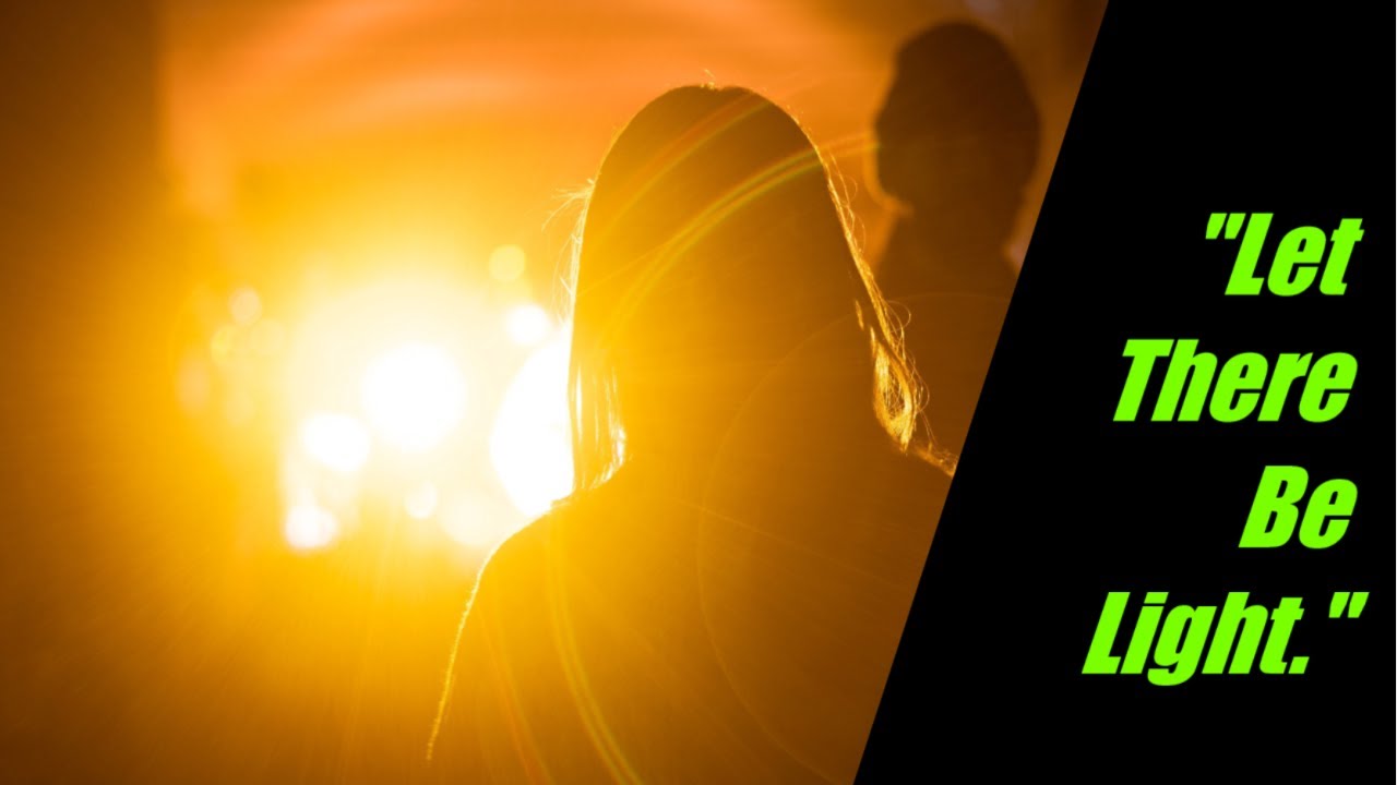 Let There Be Light | Motivational Free Verse Poem | Inspired by God's ...