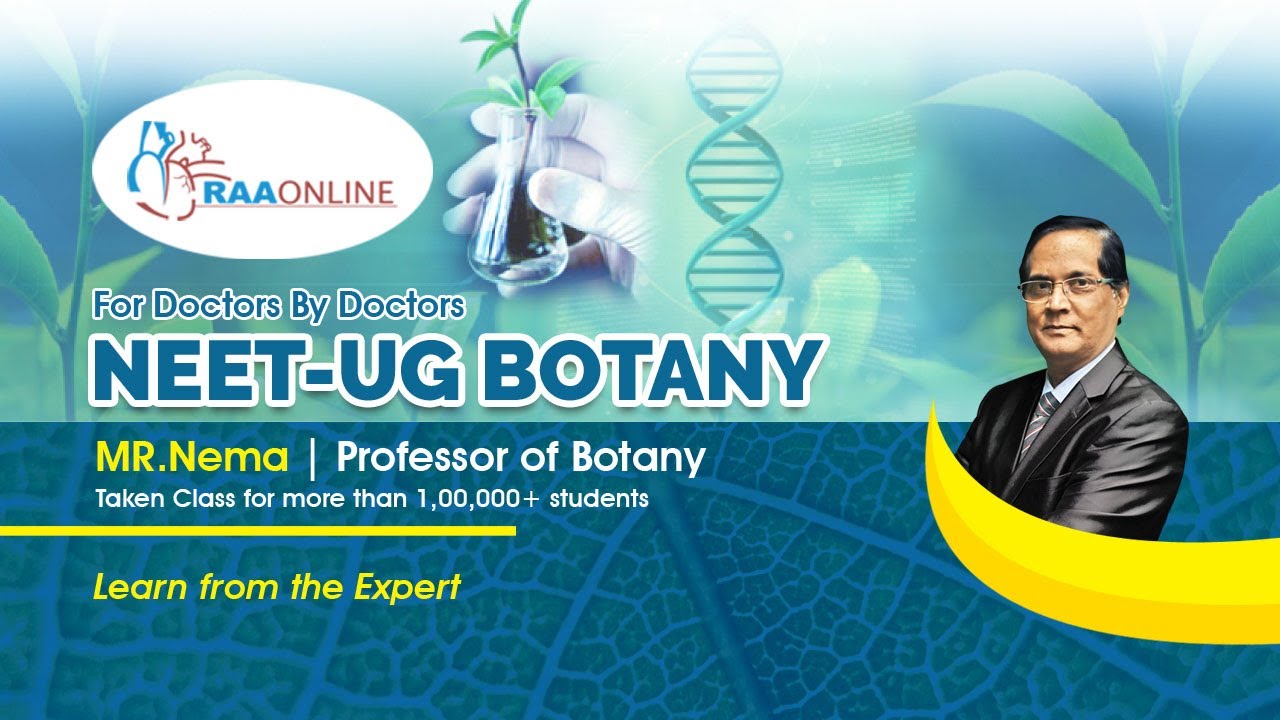 NEET UG BOTANY - NCERT SYLLABUS - YouTube