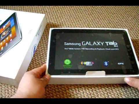 Samsung Galaxy Tab De 10,1 Pulgadas, Con 3g, Modelo Gt-P7500 - YouTube