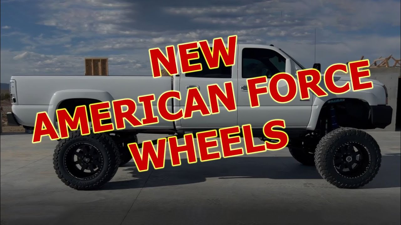 14 Wides on a 2005 Silverado HD Duramax - YouTube
