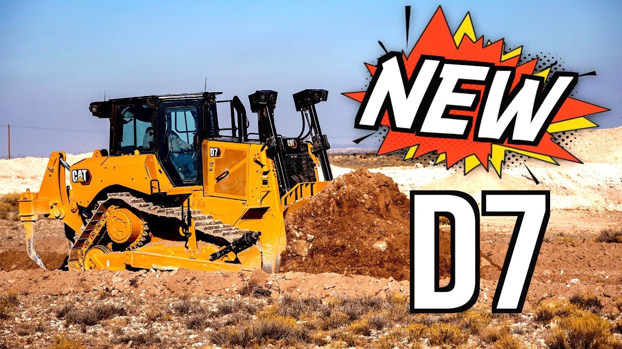 Caterpillar Launch NEW CAT D7 Dozer! - YouTube