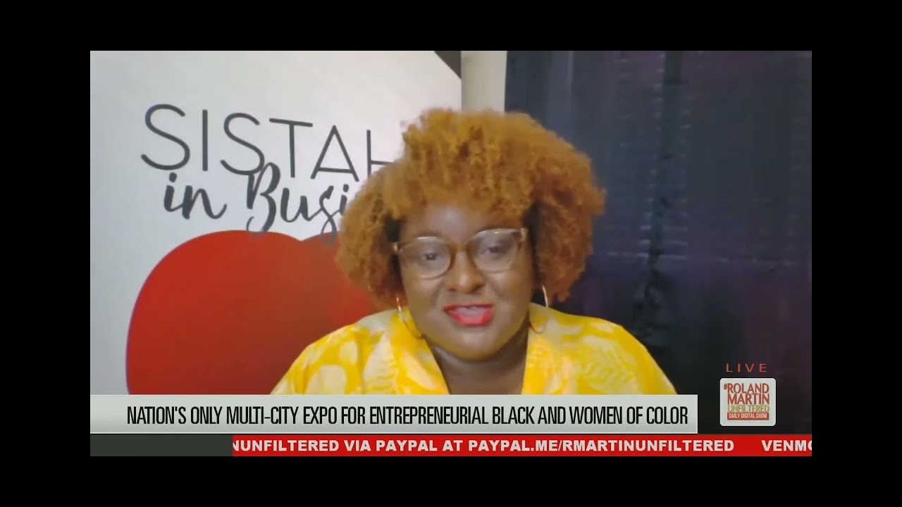 Roland Martin Unfiltered Interview w/ SIBEXPO Founder Aisha Taylor ...