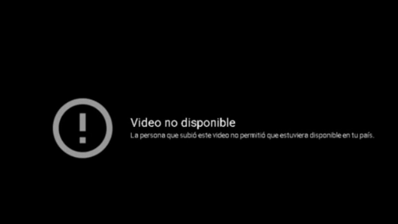 [Video no disponible] - YouTube