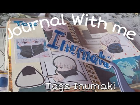 journal with me Toge Inumaki • journal spread