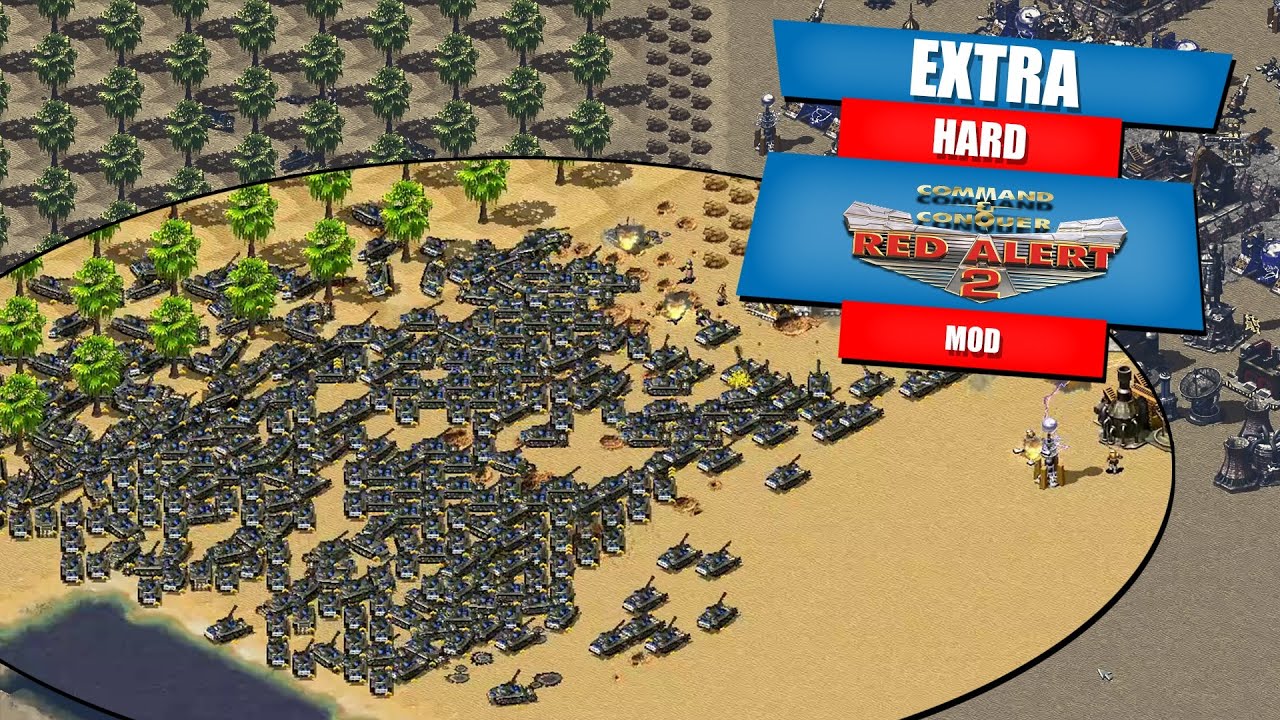 Red Alert 2 | Extra Hard Mod | LASHER STRIKE - YouTube