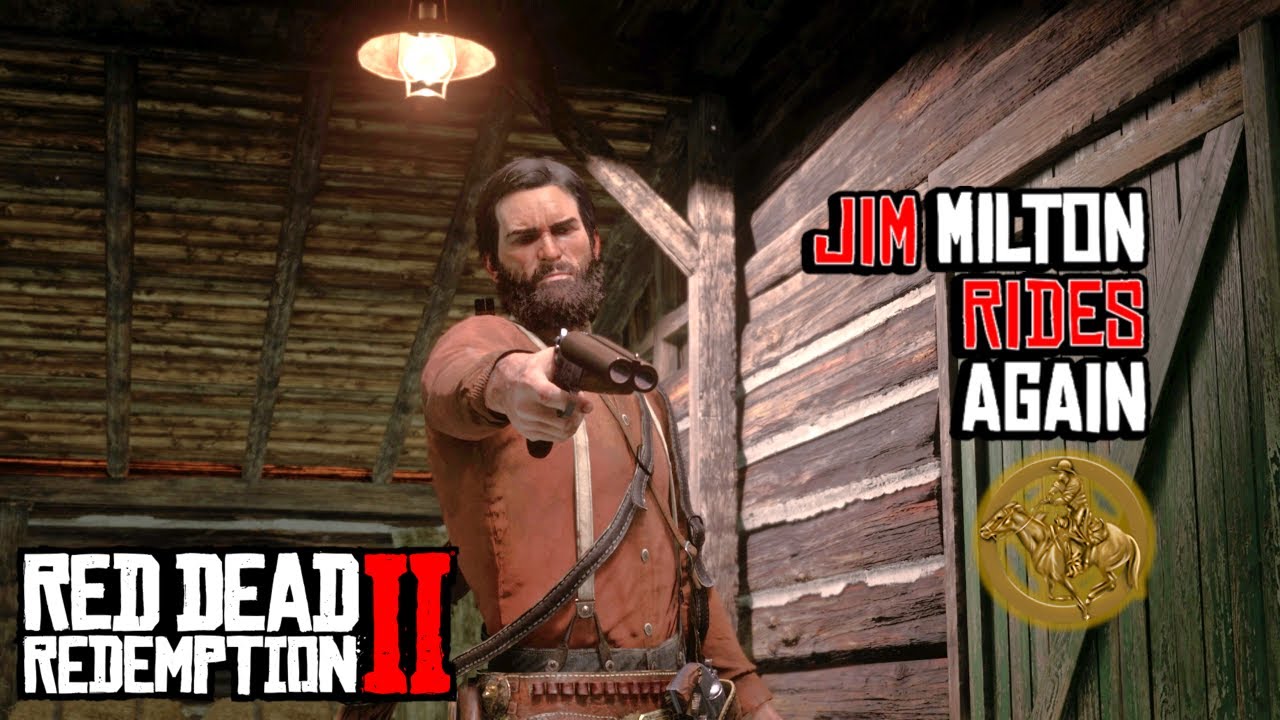 Red Dead Redemption2 - Jim Milton Rides, Again? *Gold Medal* - YouTube