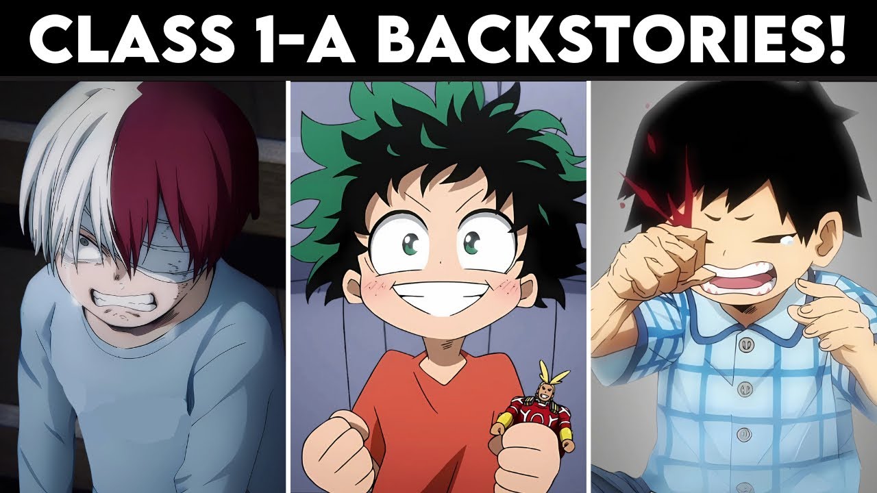EVERY Class 1-A Students Backstory in My Hero Academia Explained! - YouTube