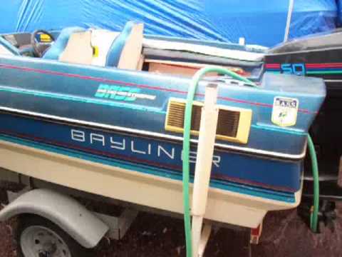 1988 Bayliner 50 HP Force for sale - YouTube