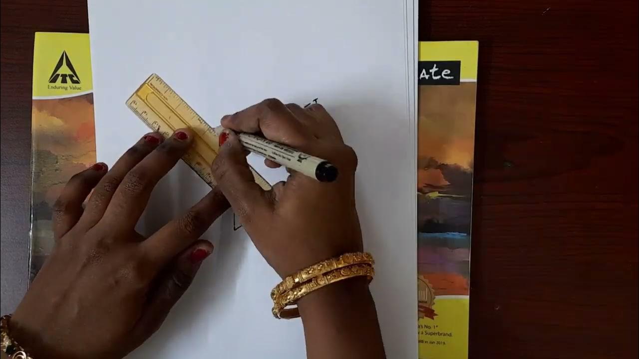 How to draw 3D Perspective diagrams @ruartistry4607 - YouTube