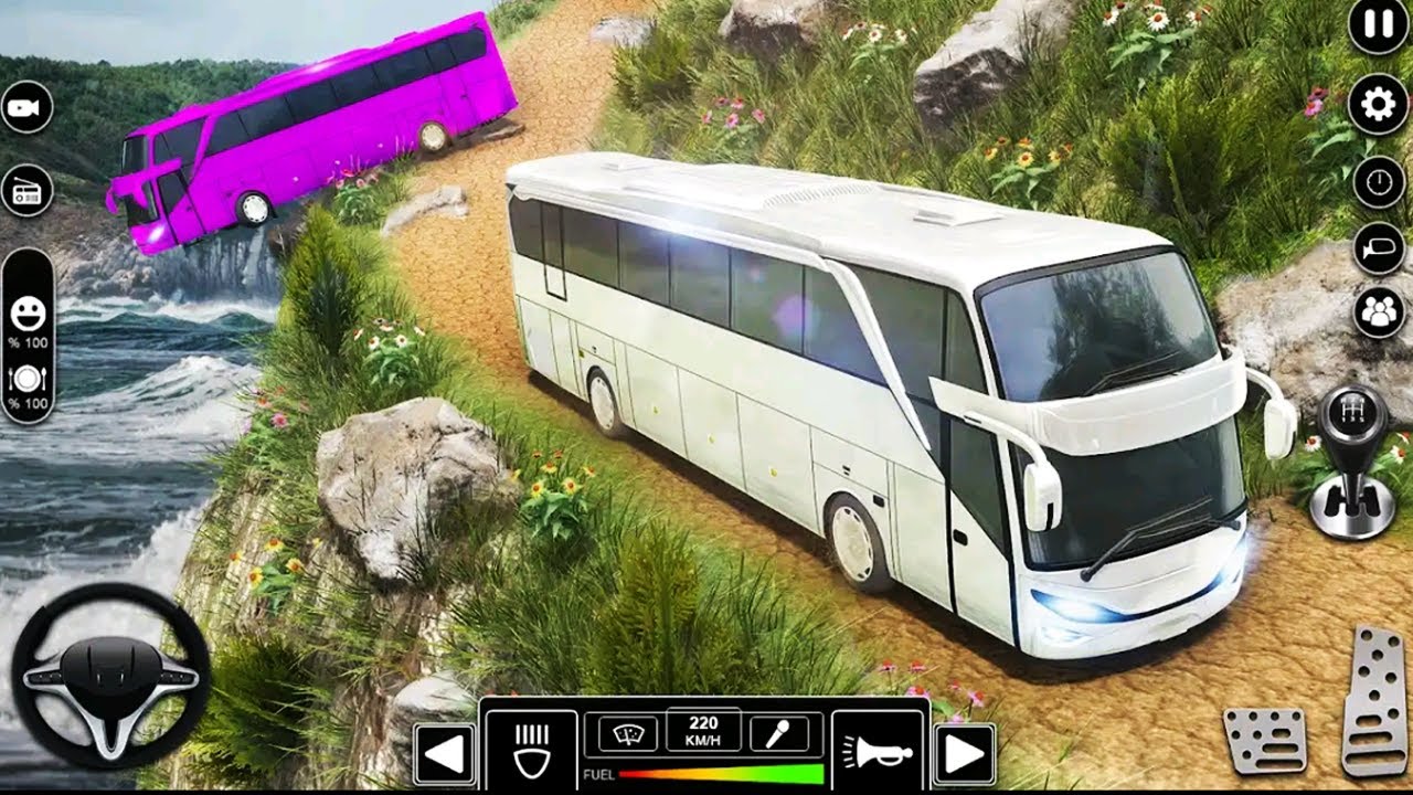Offroad Bus Simulator Games 3D - Gameplay Walkthrough Part 1 - Android ...