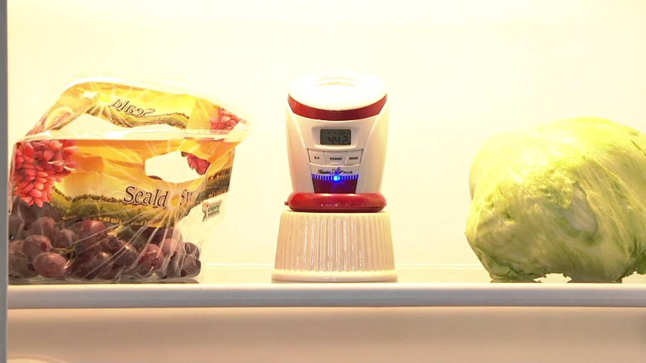 Genius Air Plus Refrigerator Refresher & Deodorizer on QVC - YouTube