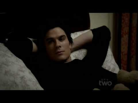 Damon & Elena | Bedroom Scene | Vampire Diaries | 3x08 | Ordinary People | End Scene
