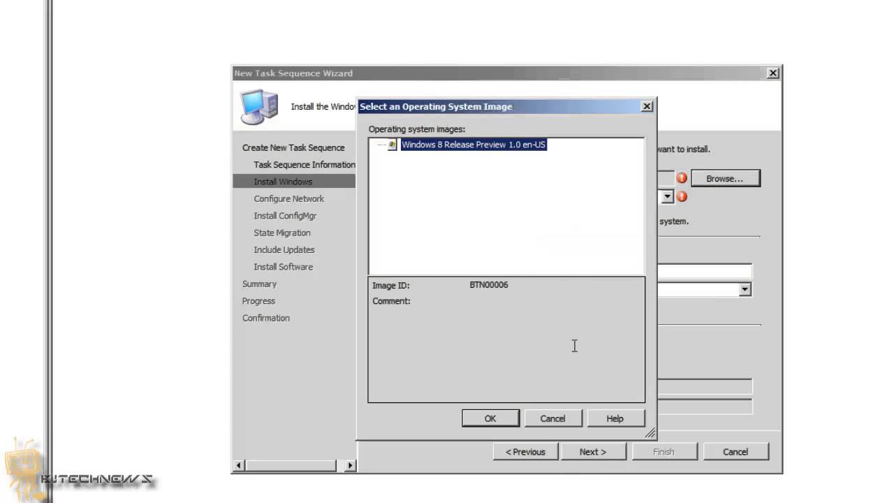SCCM 2007! - OSD Configuration "Create Task Sequence for OS Deployment ...