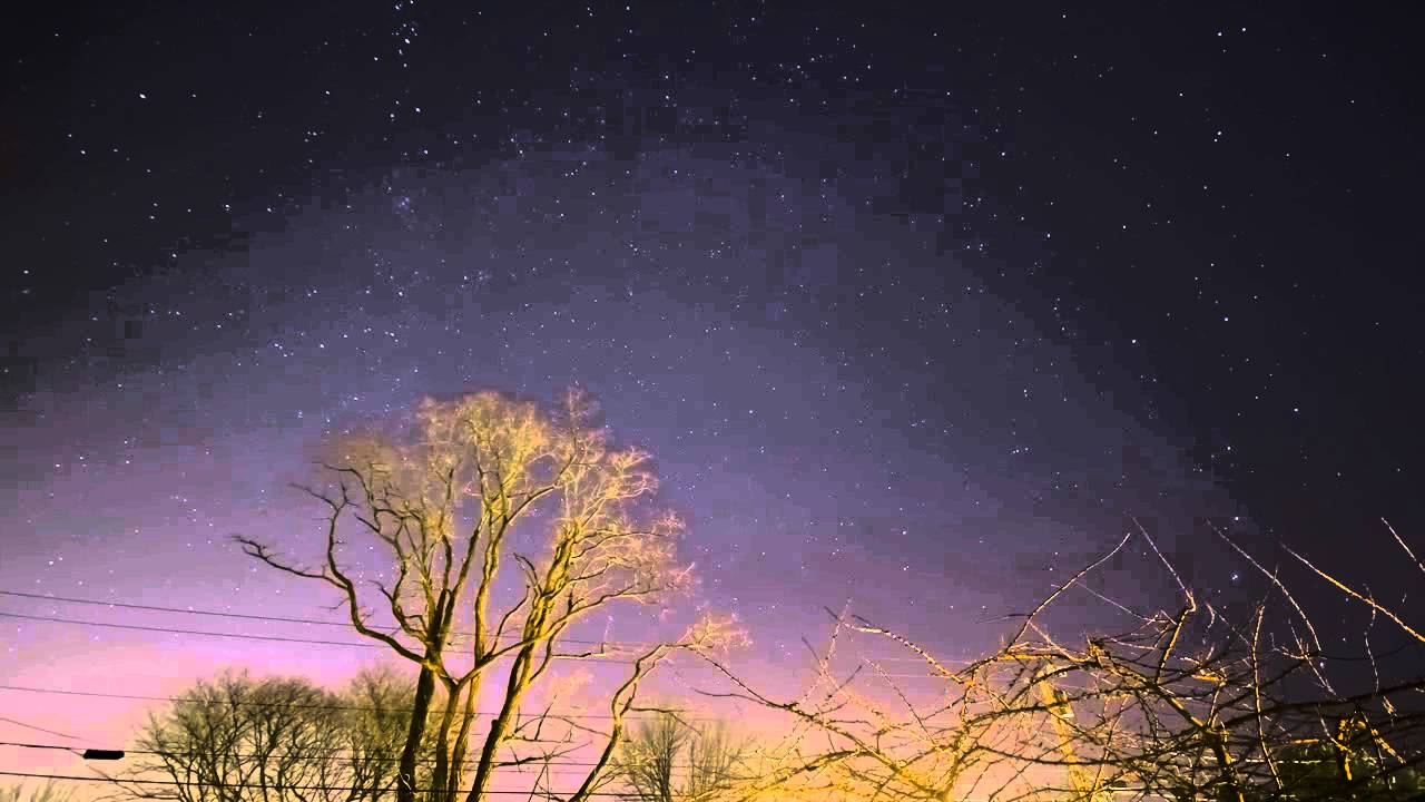 winter time lapse ursa major - YouTube