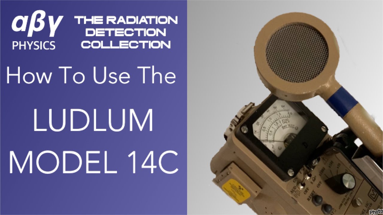 Ludlum Model 14C Survey Meter | How-To - YouTube