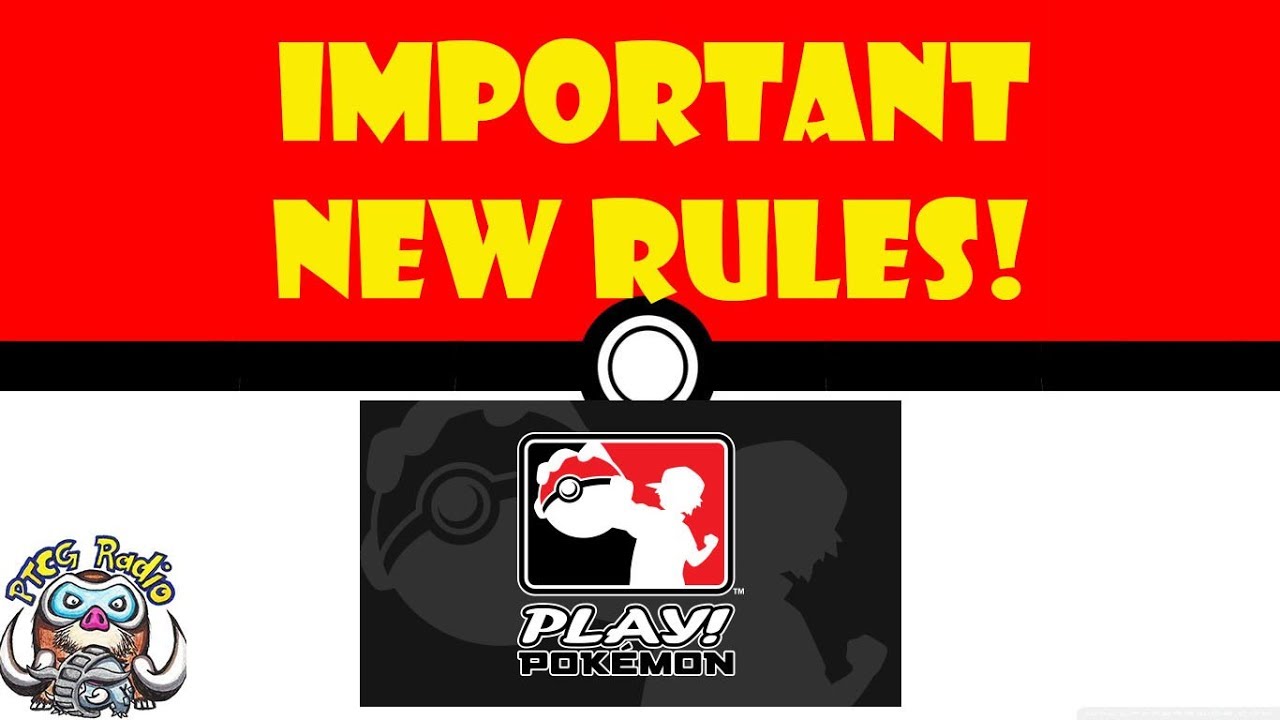 Important New Pokémon TCG Rules! (Big Changes) - YouTube