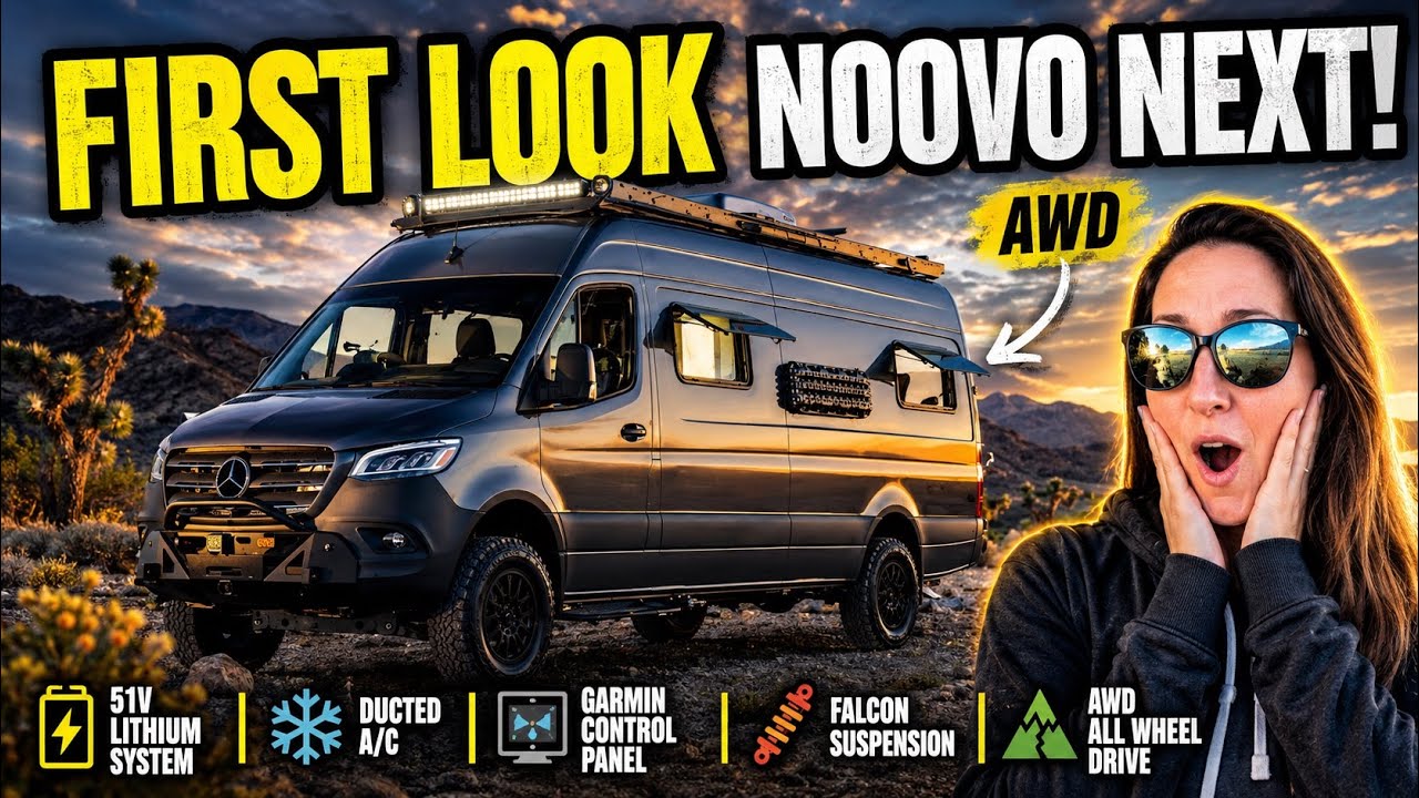 FIRST LOOK: 2026 Noovo Next Mercedes Sprinter Van - The Future of Van ...