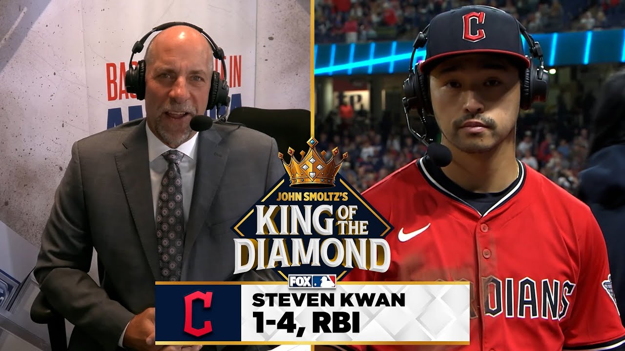 Steven Kwan on win over Mariners, Guardians' playoff chase, & more 🏆 ...