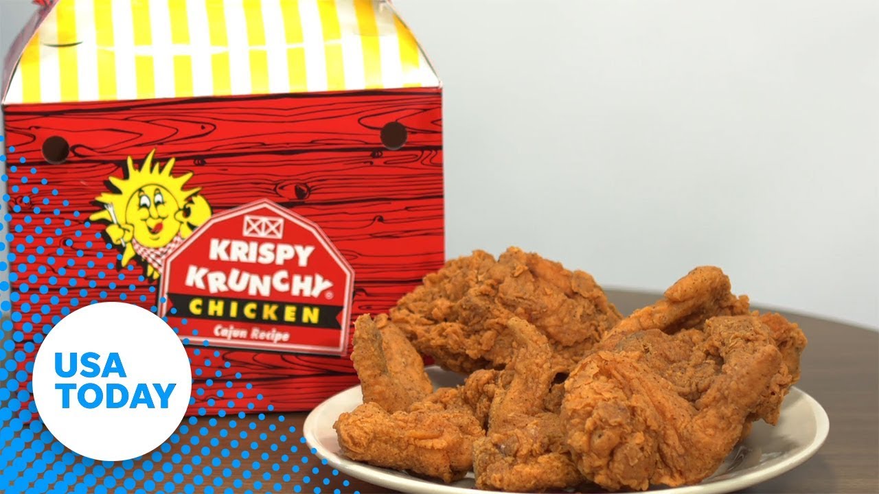 Krispy Krunchy Chicken is not that crunchy - YouTube