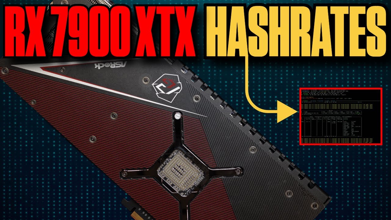RX 7900 XTX Hashrates and Overclocking - YouTube