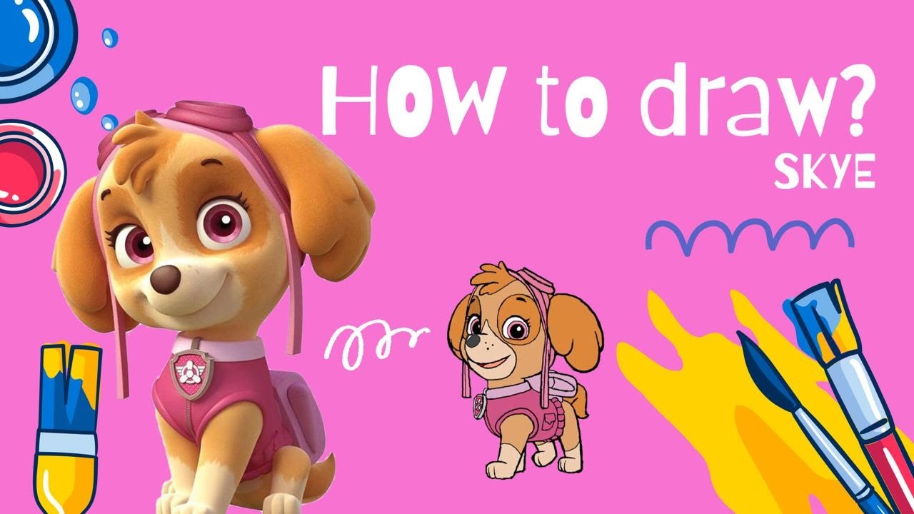 How to draw SKY Simple tutorial step-by-step! - YouTube