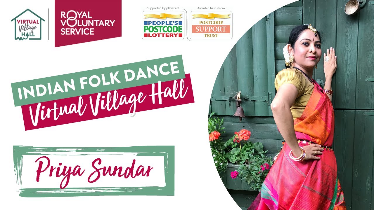 Indian Folk Dance with Priya Sundar - YouTube