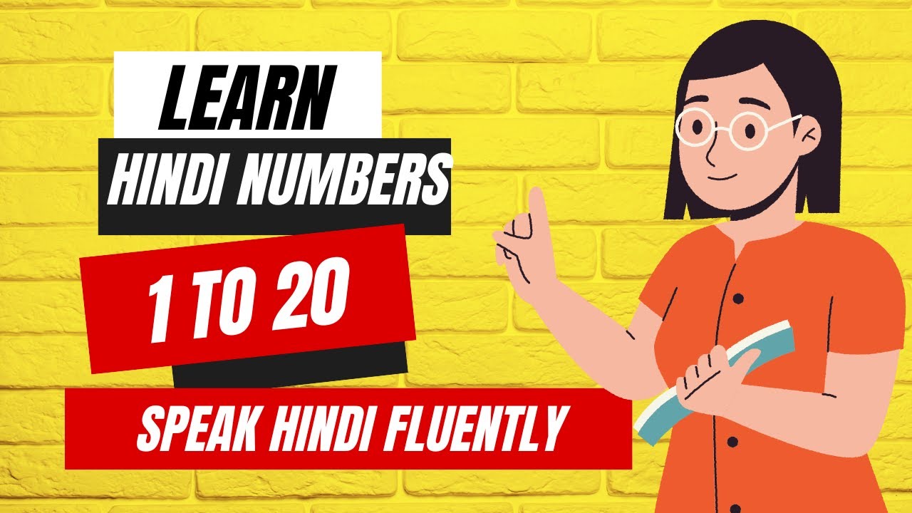 Hindi Numbers 1 to 20 | Josh Spoken Hindi - YouTube