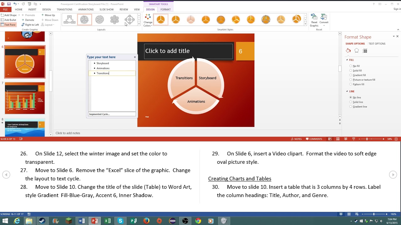 MOS_Microsoft Office Specialist PowerPoint 2013 Certification Test ...