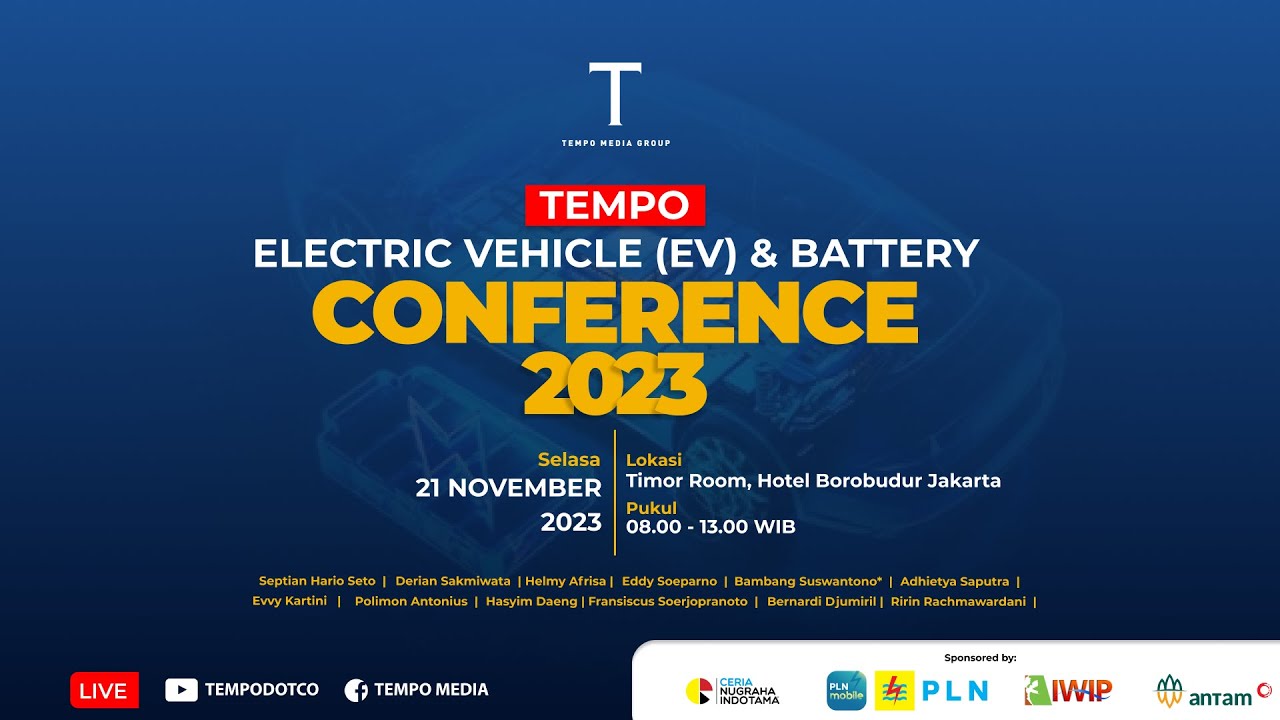 TEMPO ELECTRIC VEHICLE (EV) & BATTERY CONFERENCE 2023 - YouTube