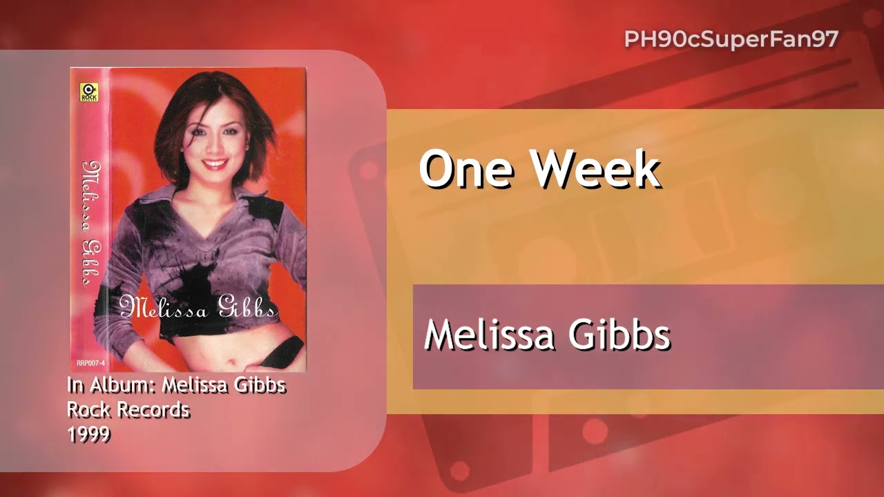 Melissa Gibbs - One Week [Lisa Lindebergh Cover] (Audio) - YouTube