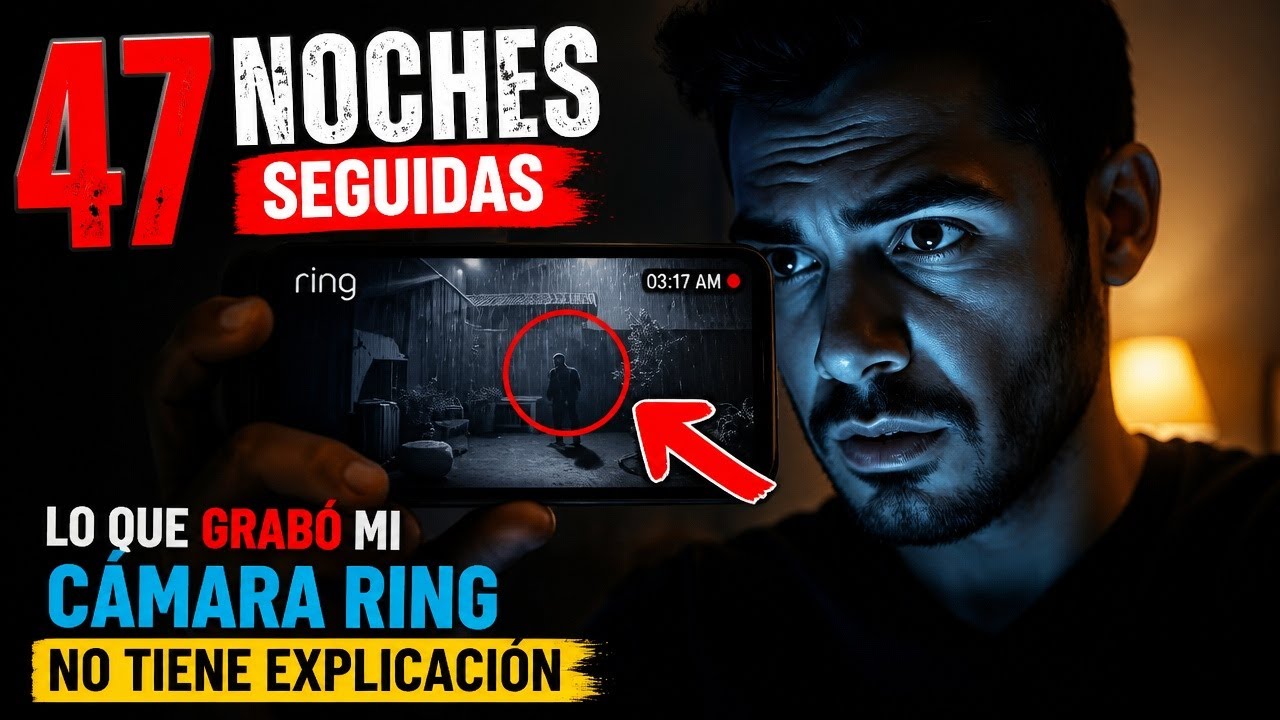 Lo que grabó mi cámara Ring 47 noches seguidas no tiene explicación ...
