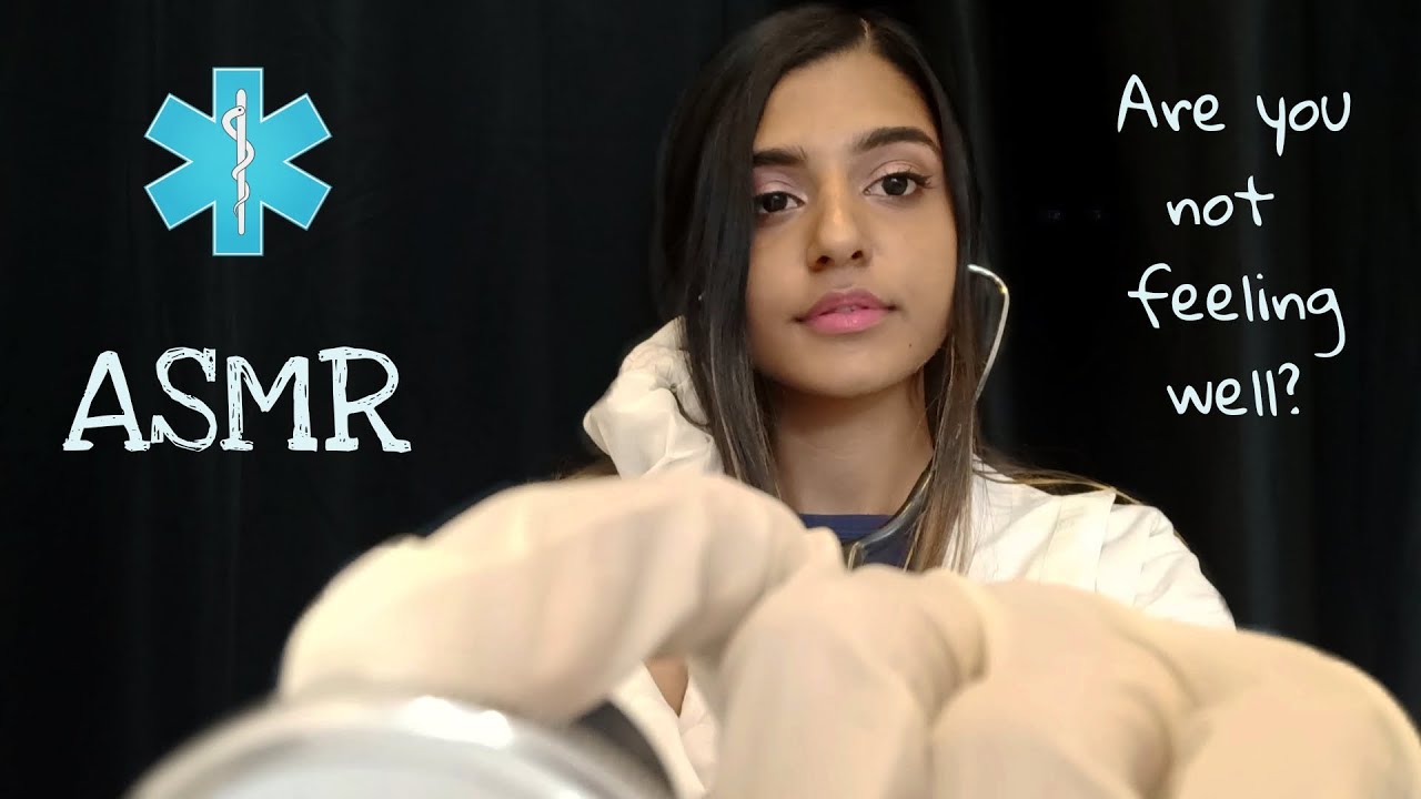 HINDI ASMR | Fever Check-Up From Indian Doctor | Realistic Medical ...