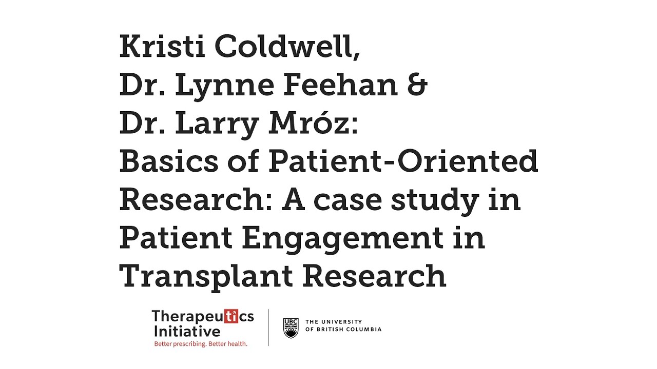 Kristi Coldwell, Dr. Lynne Feehan, Dr. Larry Mróz: Basics of patient ...