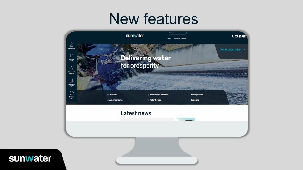 Sunwater Website Refresh - YouTube