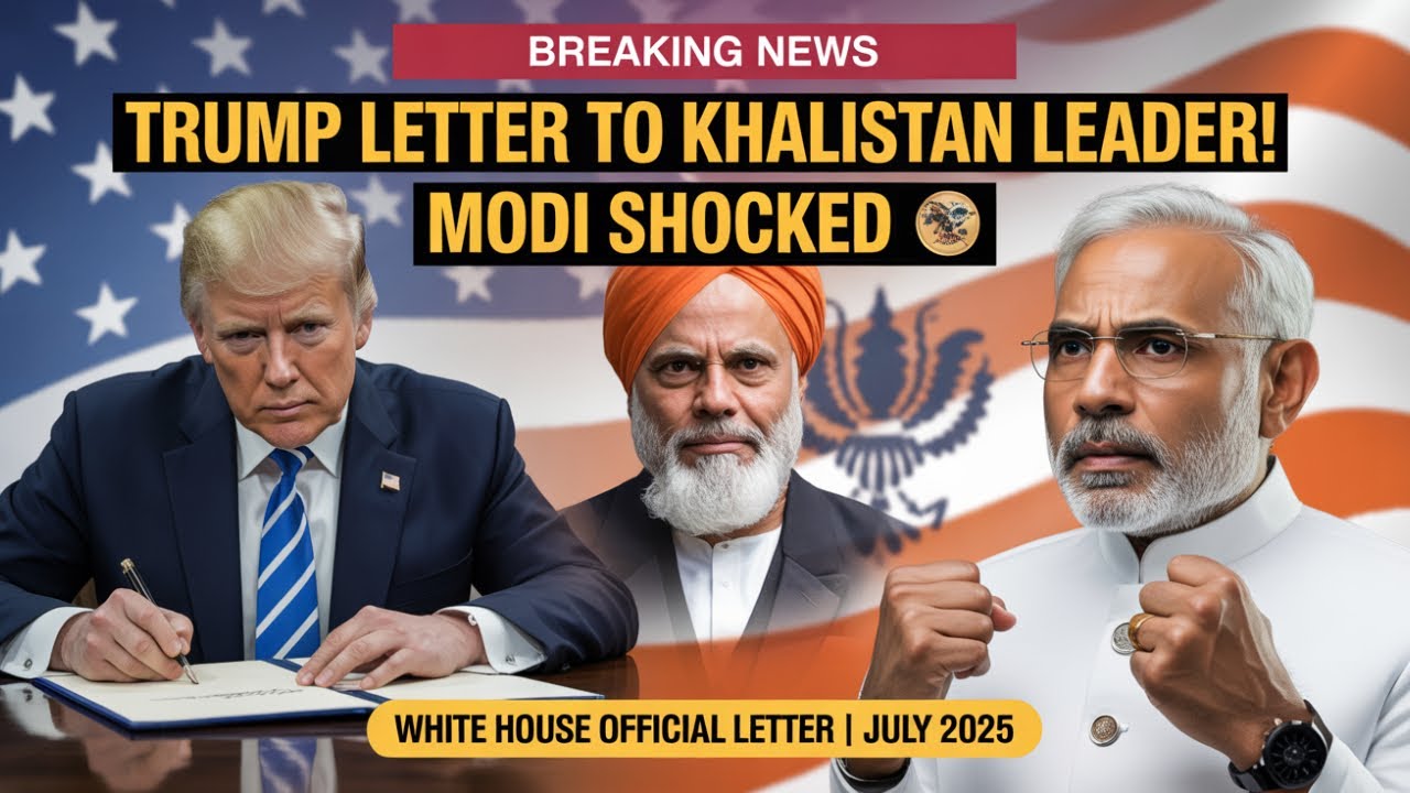 Trump's Letter to SFJ Chief Pannun: Hidden Message to India? - YouTube