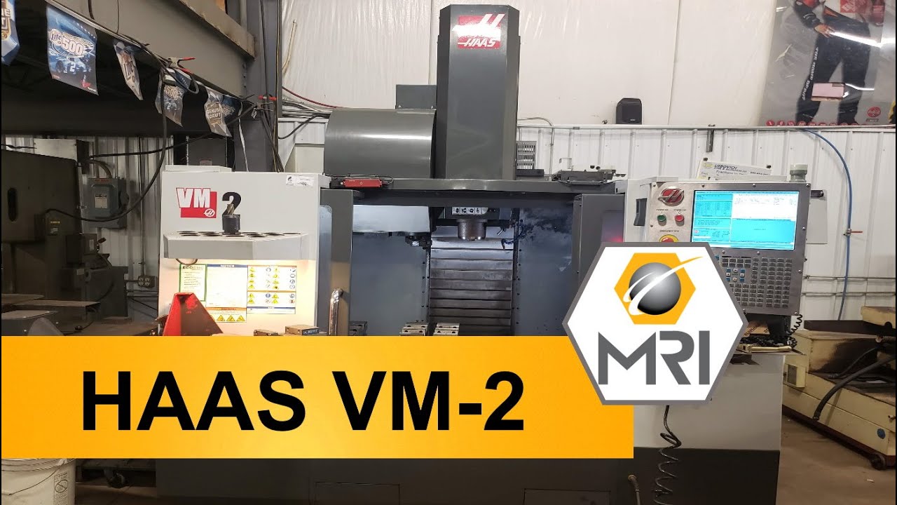 2011 HAAS VM-2 CNC VERTICAL MACHINING CENTER - YouTube
