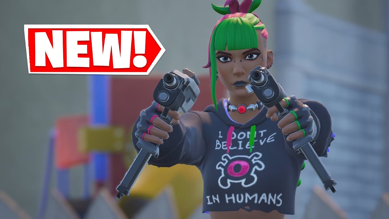 *FREE FORTINTE SKIN* Bug Punk Sunny GAMEPLAY & Showcase ! (New ...