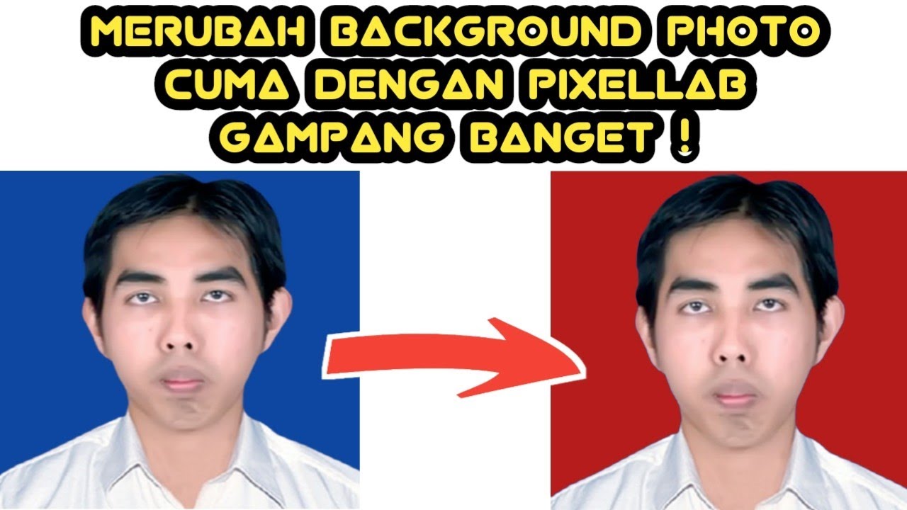 Cara merubah background foto mudah dan cepat Menggunakan Aplikasi ...