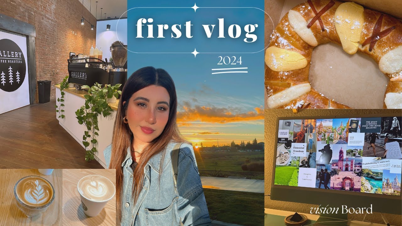first vlog 2024 NEW BEGINNINGS + new goals - YouTube
