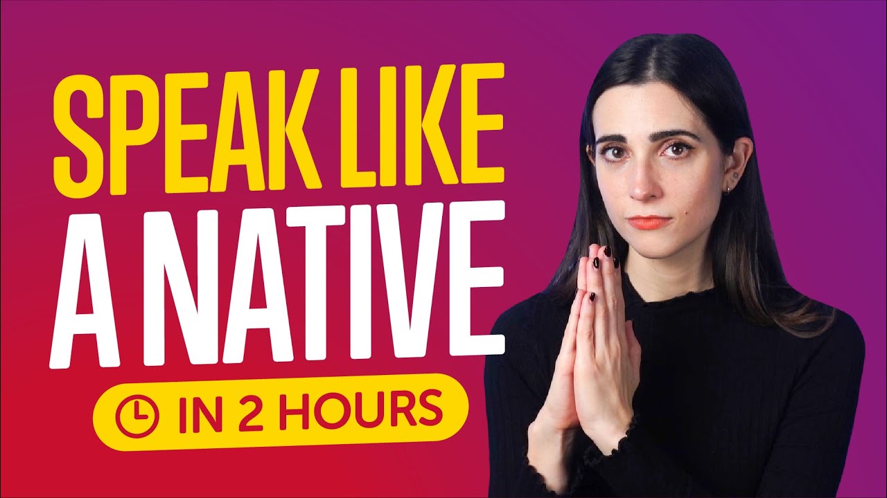 You Just Need 2 Hours! You Can Speak Like a Native Spanish Speaker ...