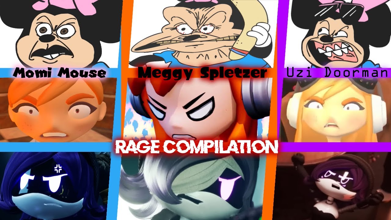 [Mokey's Show/SMG4/Murder Drones] Momi Mouse, Meggy Spletzer and Uzi ...