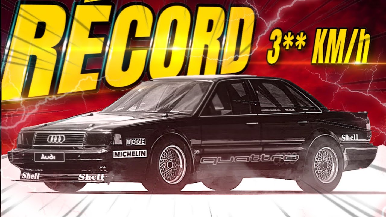 AUDI 200 QUATTRO. El ROMPE RÉCORDS!! - YouTube