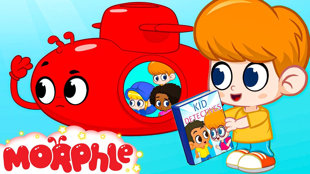Reading a Book to Catch a Crook | Fun Animal Cartoons | @MorphleTV ...