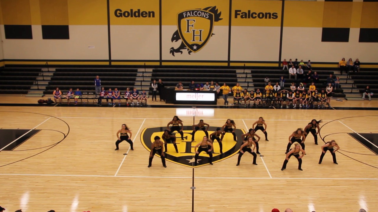 2017 Golden Girls Dance Team 2/8/17 (2nd Routine) - YouTube