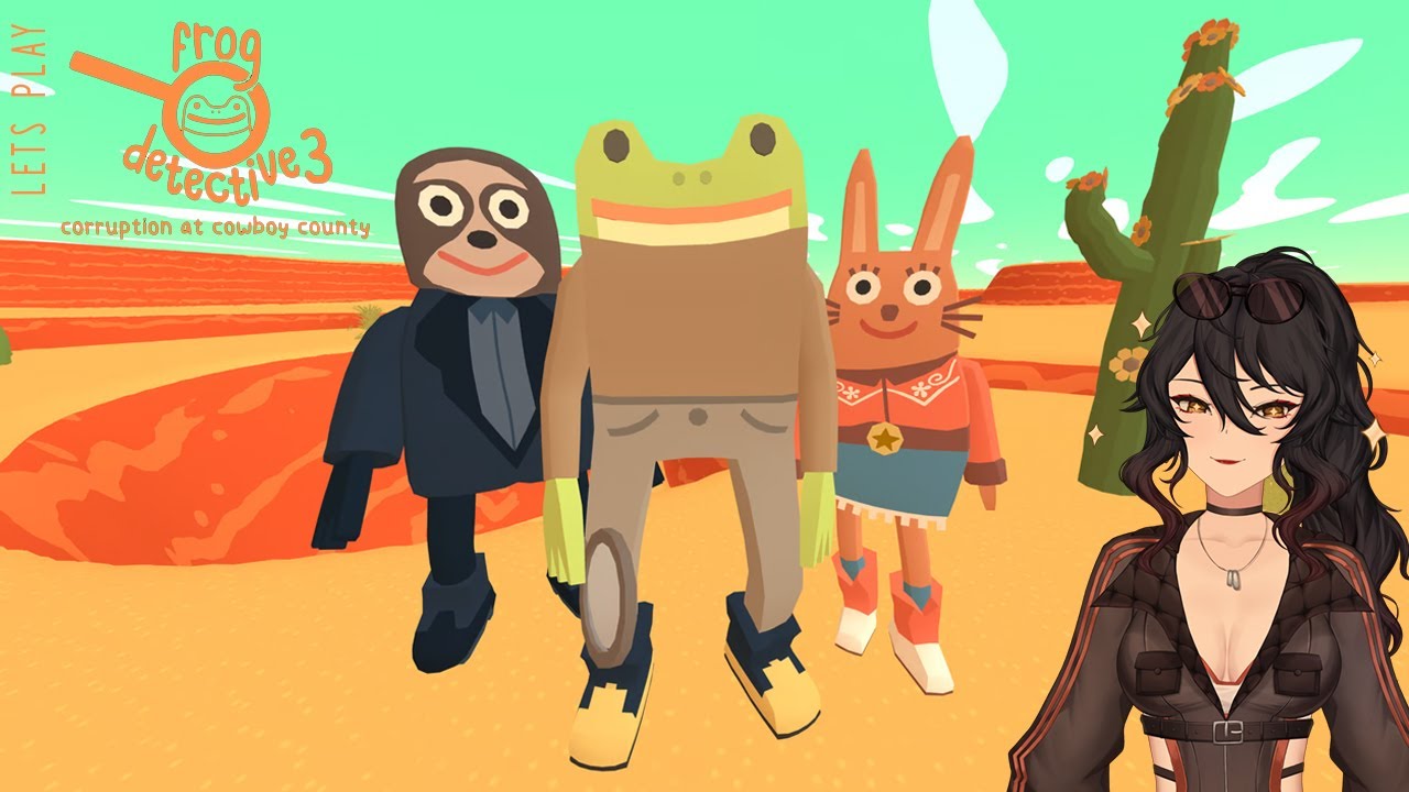 let's play: Frog Dective 3 🌼 is crime... real? - YouTube