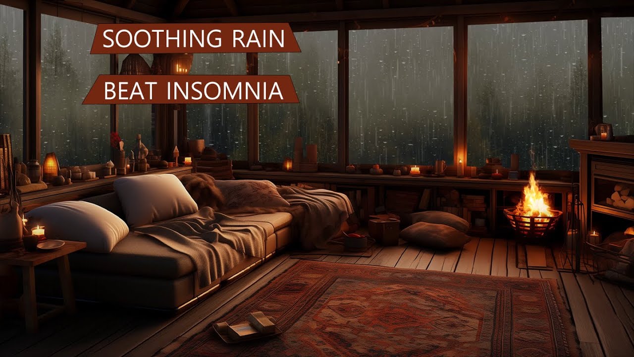 Relaxing Rain Sounds to Beat Insomnia: 8 Hours of Calming Rainfall for ...