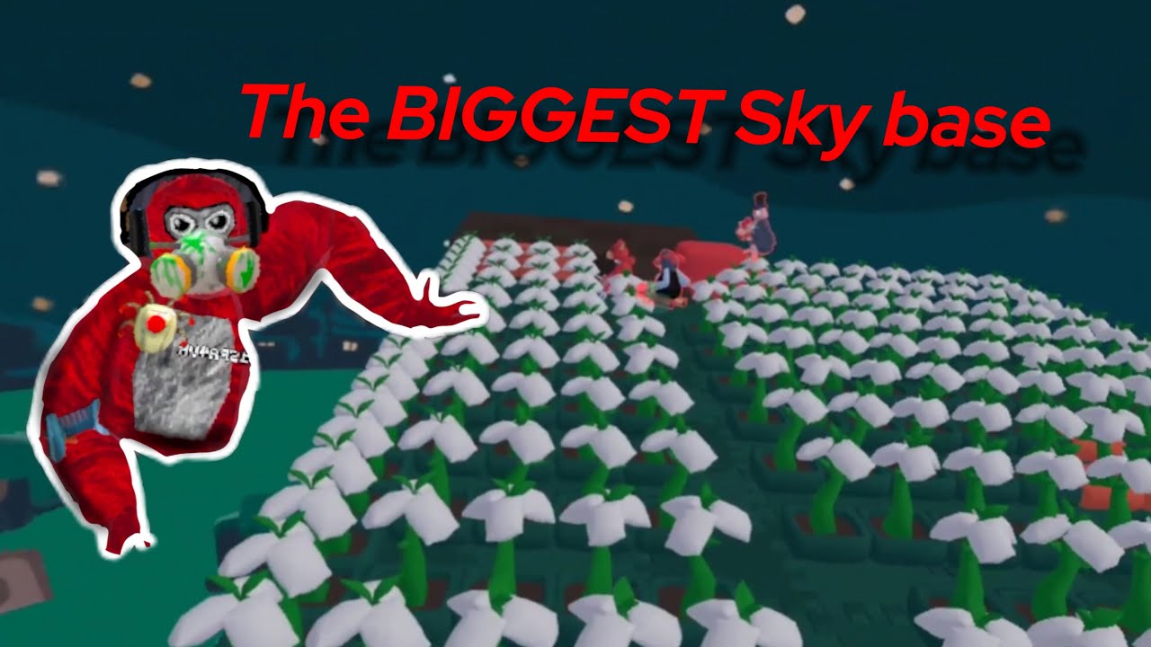 The BIGGEST sky base( Yeeps hide and seek - YouTube