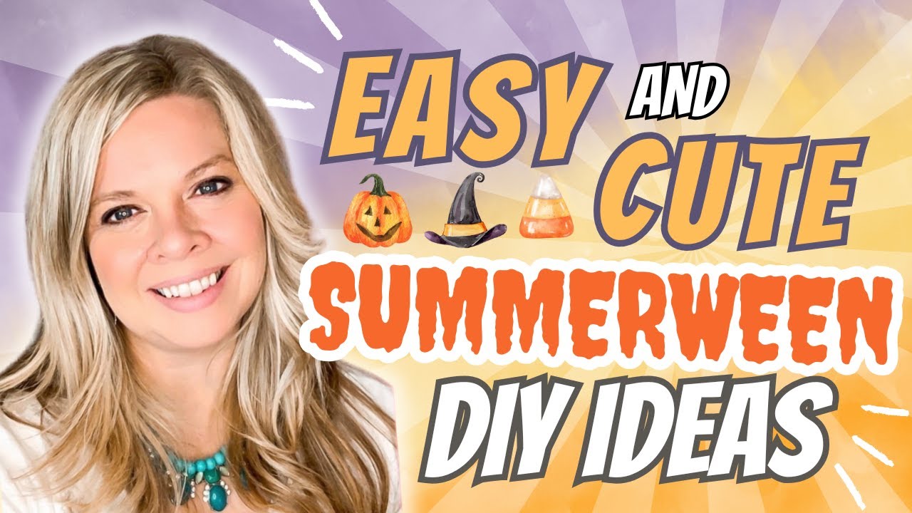 Try These Easy and Not So Spooky SummerWeen Crafts and DIYs!! - YouTube