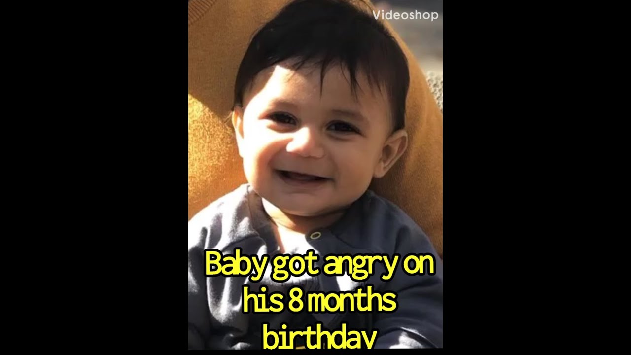 baby getting angry on his birthday| dont laugh | 2019 - YouTube