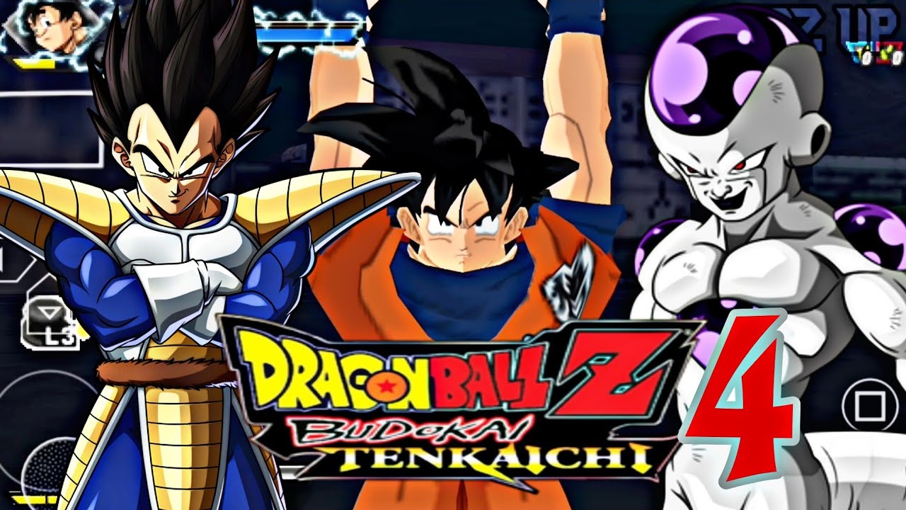 DRAGON BALL Z TENKAICHI TAG TEAM PPSSPP | DBZ TTT BT 4 GOKU SSJ, VEGETA ...